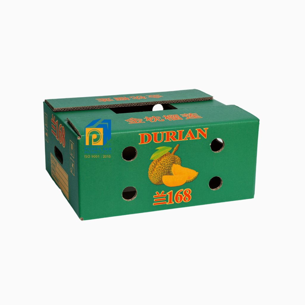 7 Ply Corrugated cartons for Durian fruit - Phuong Nam Packing Co.,LTD