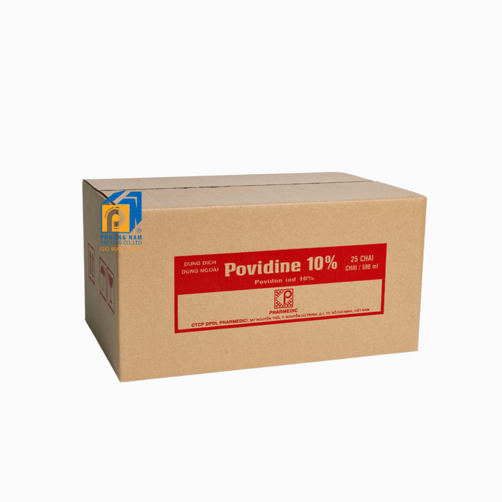 3 Ply Corrugated cartons for Pharmedic medical supplies - Phuong Nam ...